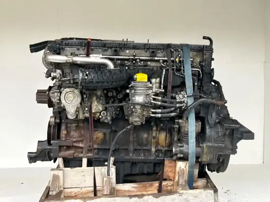 (Core) Engine does Turn 360 Degrees Complete, 2012 Detroit DD15, ENGINE ...